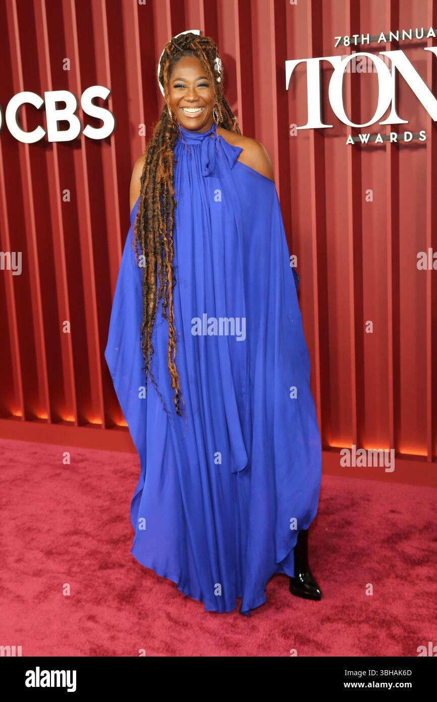 08 June 2025 - New York, New York - Amber Iman. The 78th Annual Tony ...