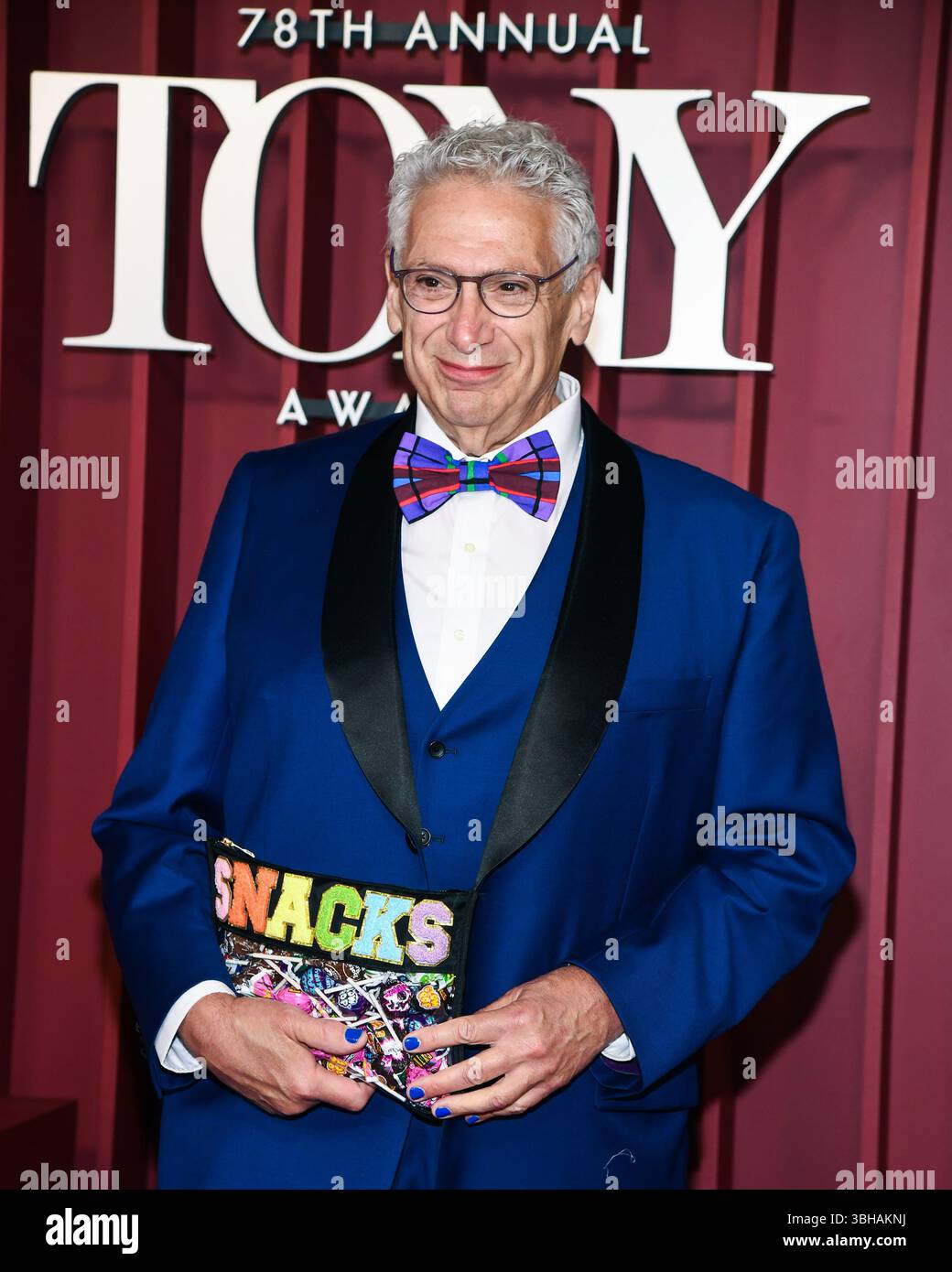 New York, USA. 08th June, 2025. Harvey Fierstein walking on the red ...