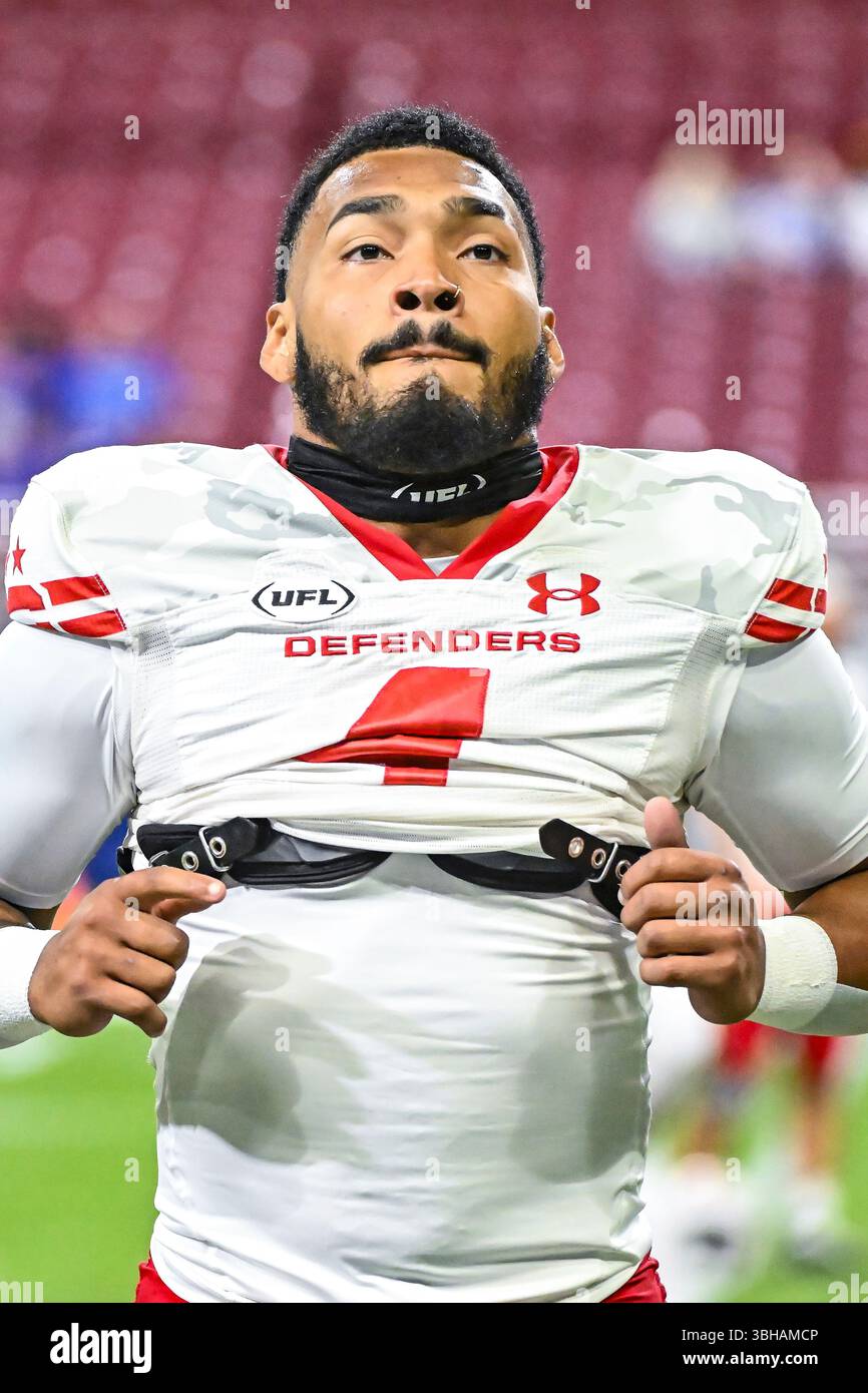 ST. LOUIS, MO - JUNE 08: DC Defenders Running Back Abram Smith (4 ...