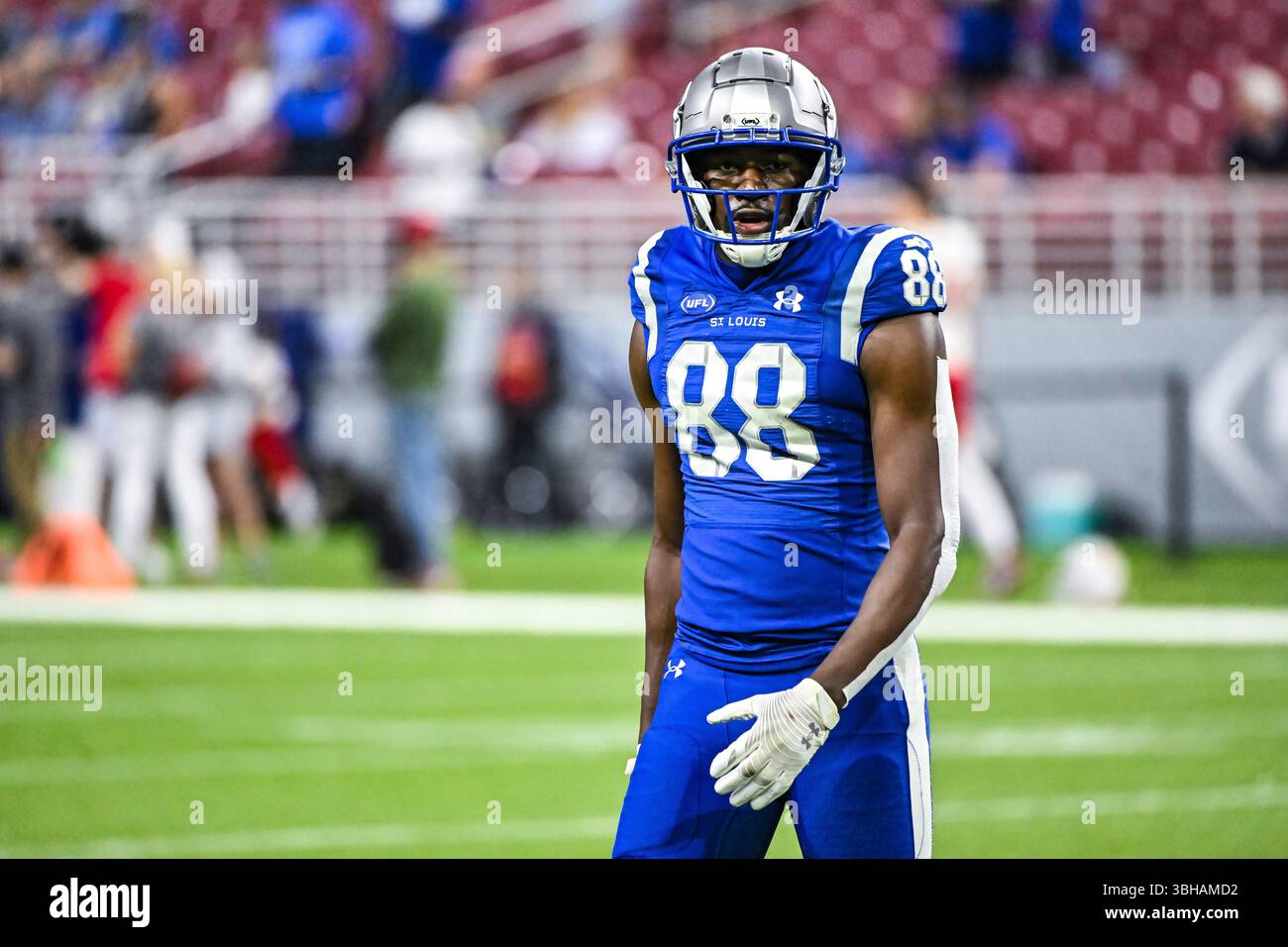 ST. LOUIS, MO - JUNE 08: St. Louis Battlehawks Wide Receiver Hakeem ...