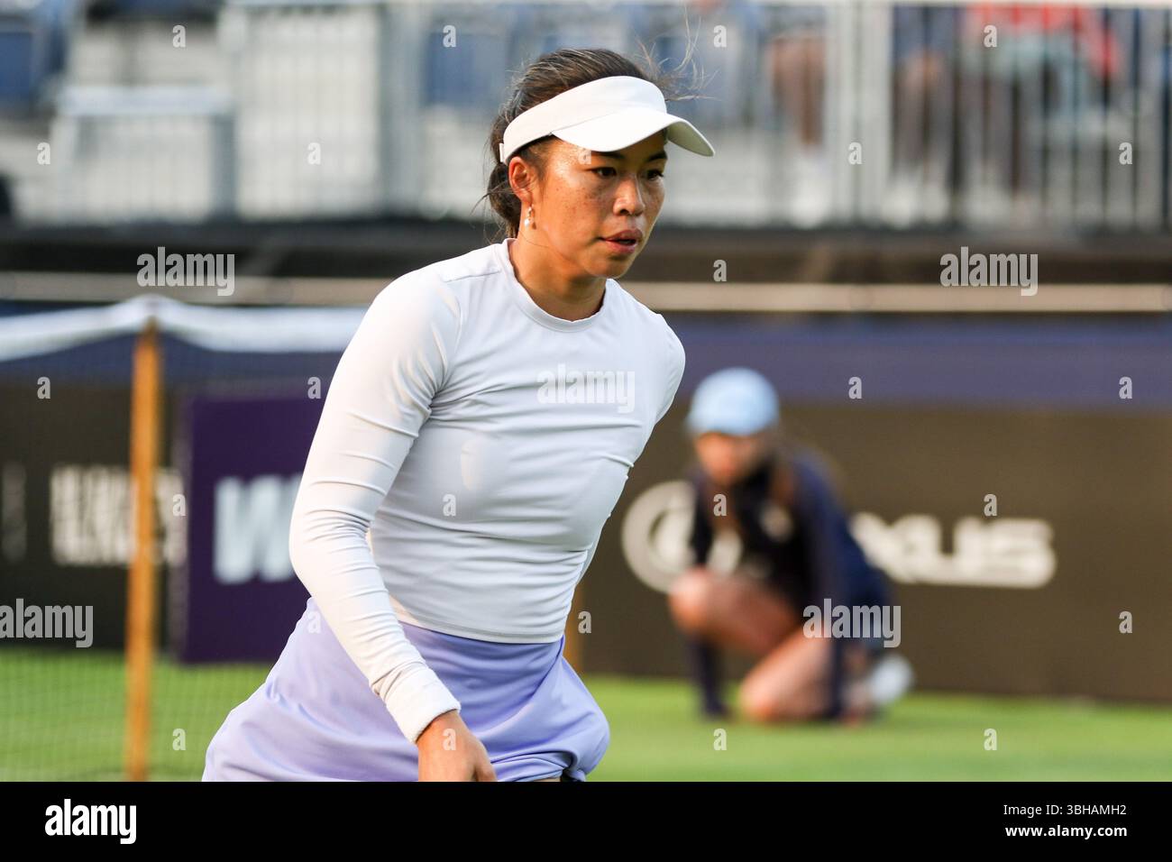 Ilkley Tennis Club, England, June 8th 2025: Lizette Cabrera during the WTA 125 Lexus Ilkley Open ...