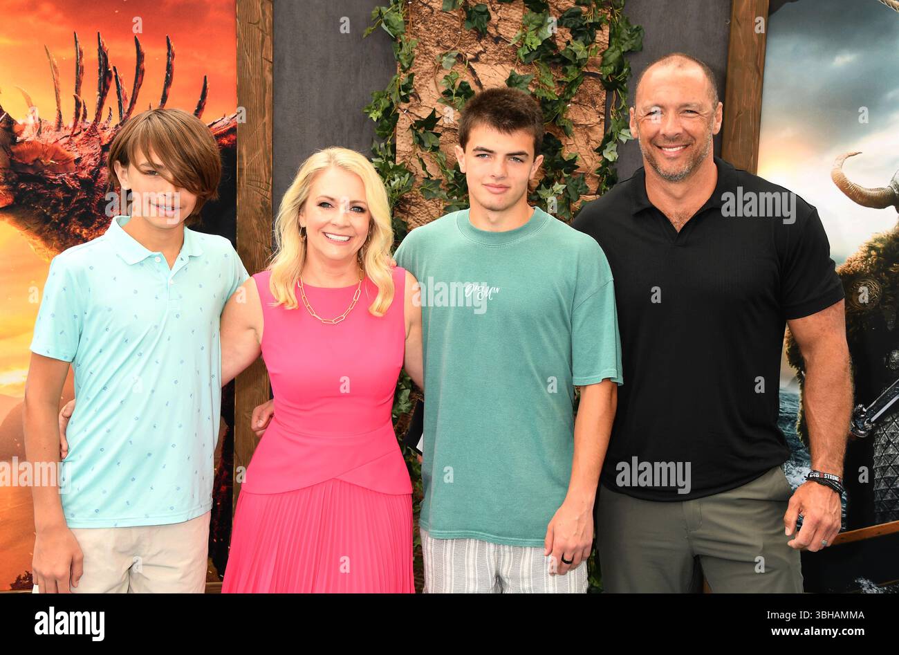 LOS ANGELES, CALIFORNIA - JUNE 07: (L-R) Tucker Wilkerson, Melissa Joan ...
