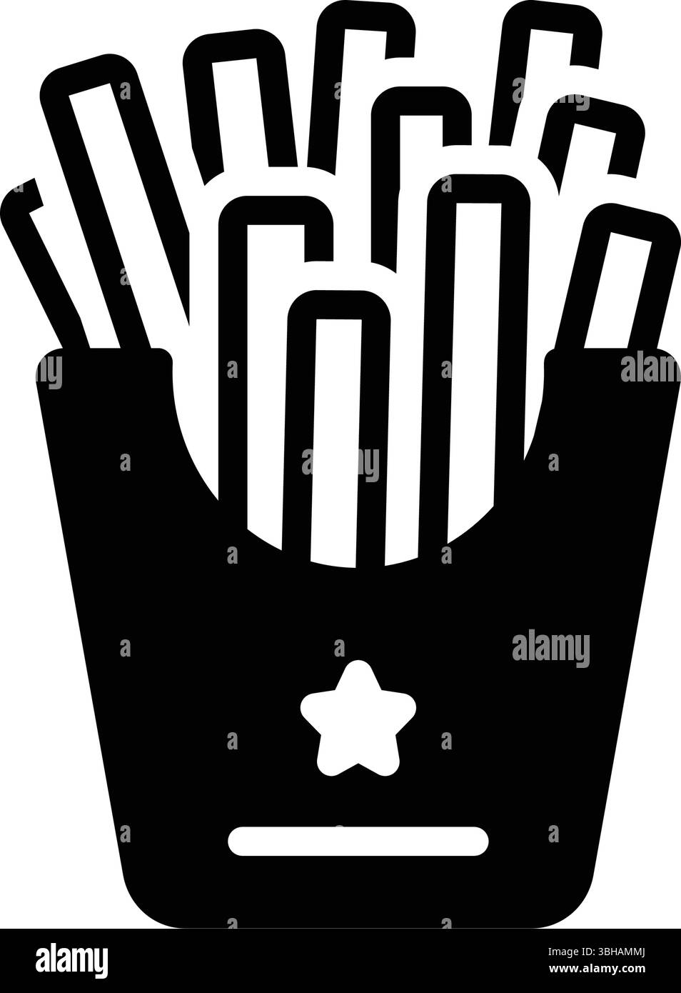 Frites logo Black and White Stock Photos & Images - Alamy