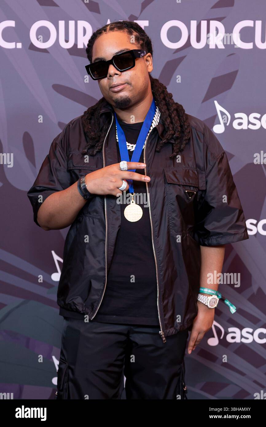 Los Angeles, USA. 08th June, 2025. Darrel “Chopsquad DJ” Jackson ...