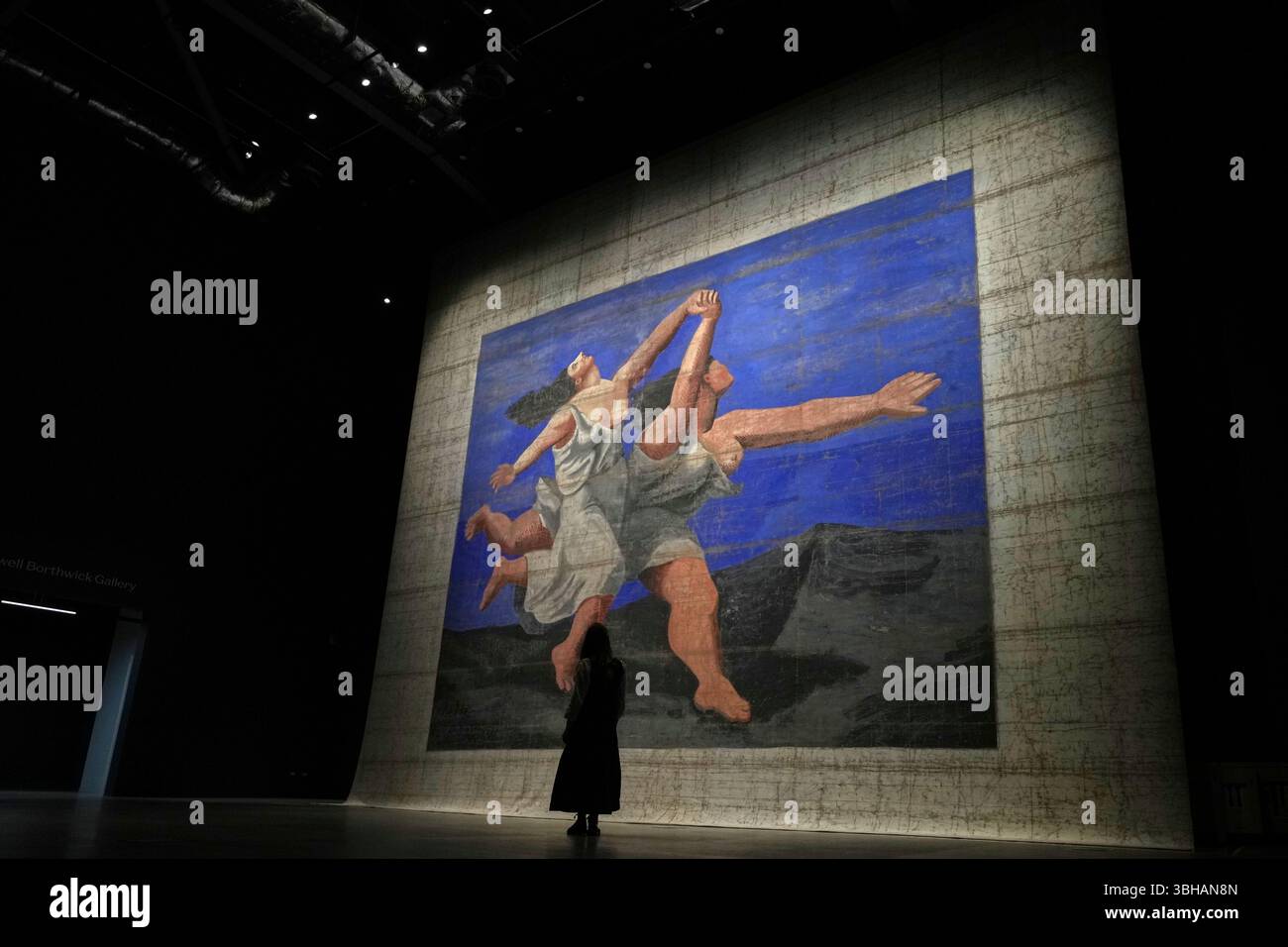 Le Train Bleu, a theatre front cloth painted by Prince Alexander ...