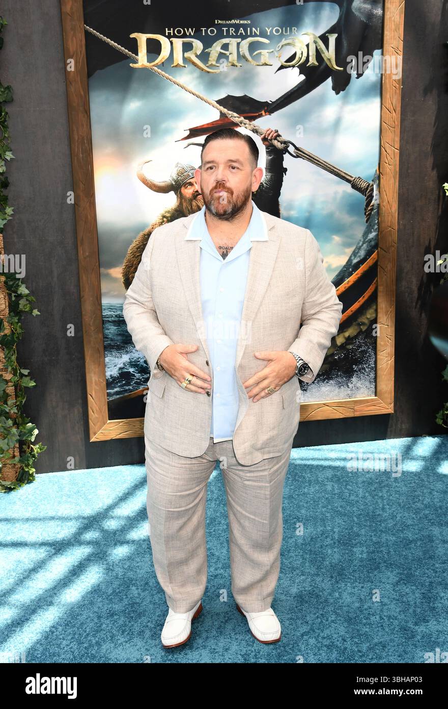 LOS ANGELES, CALIFORNIA - JUNE 07: Nick Frost attend Universal Pictures ...