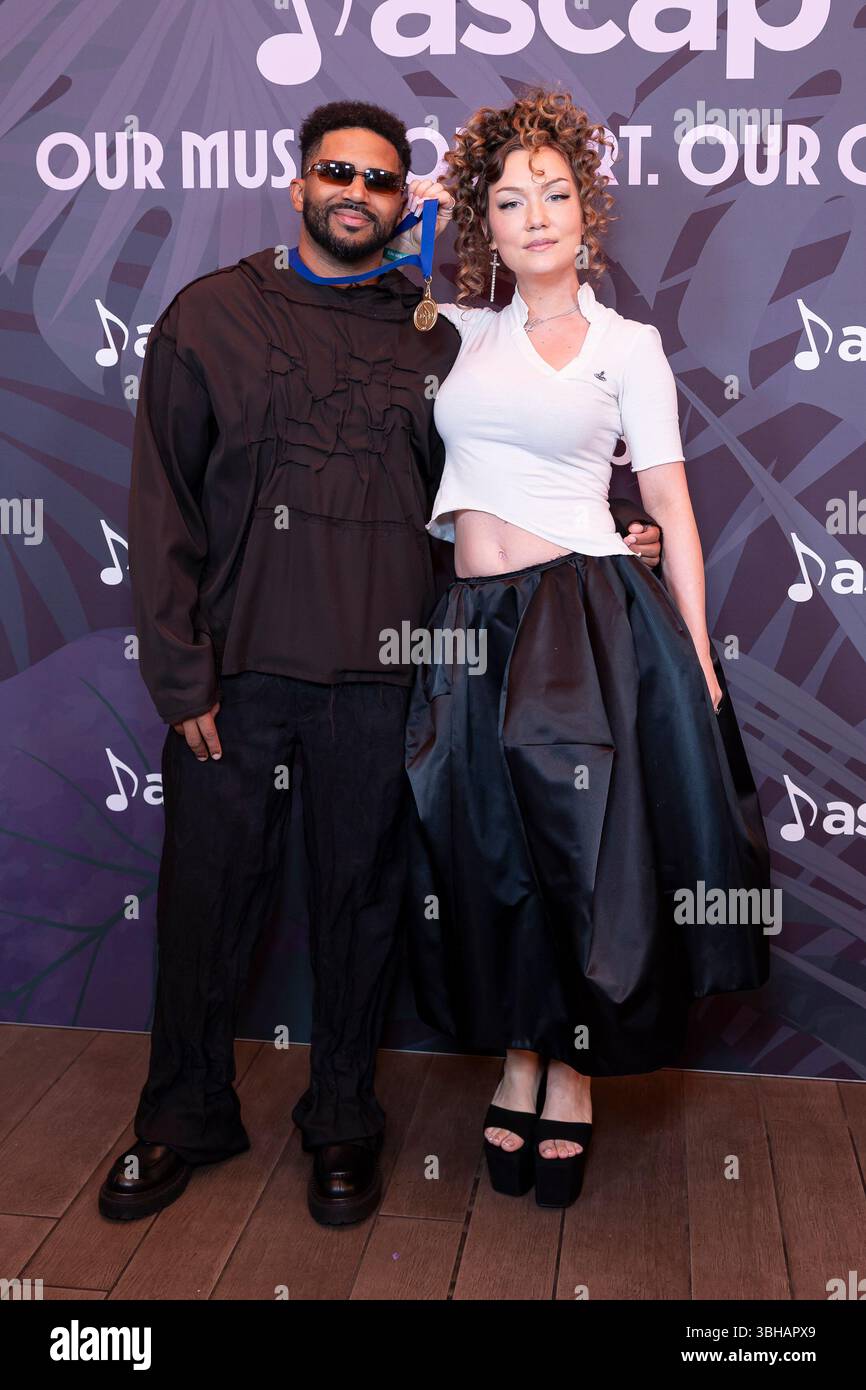 Los Angeles, USA. 08th June, 2025. Joshua “Ammo” Coleman and Jude ...
