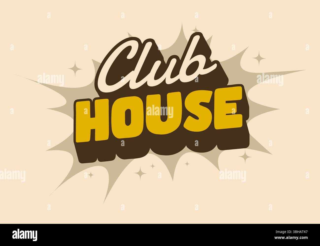 Old clubhouse Stock Vector Images - Alamy