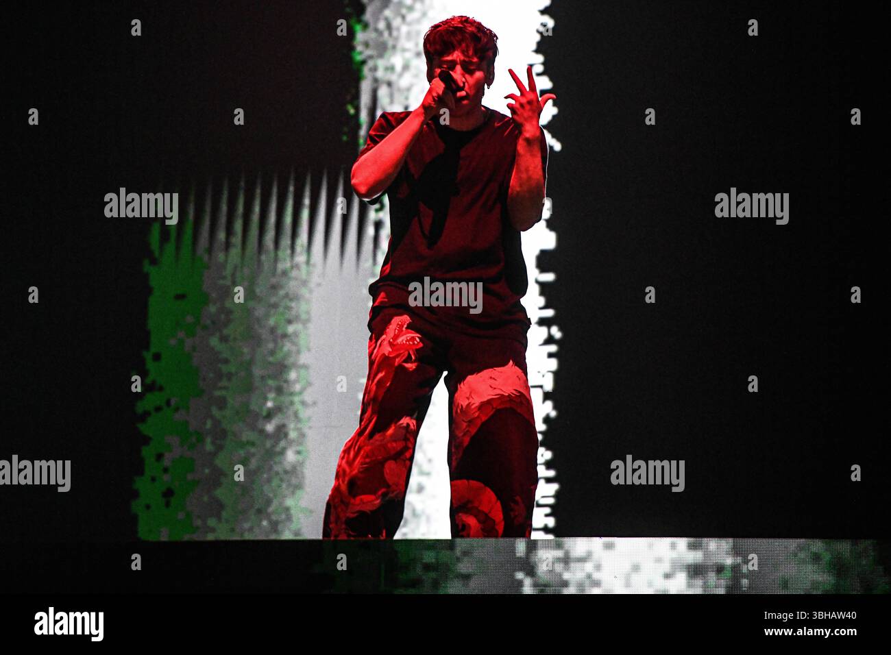 Buenos Aires (8th Jun 2025). Argentinian rapper Paulo Londra, Tour 2025 ...