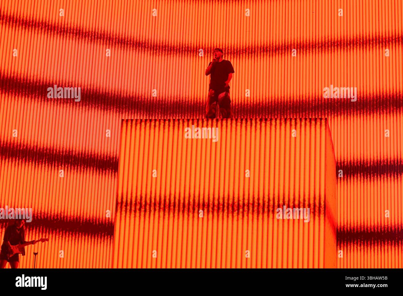 Buenos Aires (8th Jun 2025). Argentinian rapper Paulo Londra, Tour 2025 ...