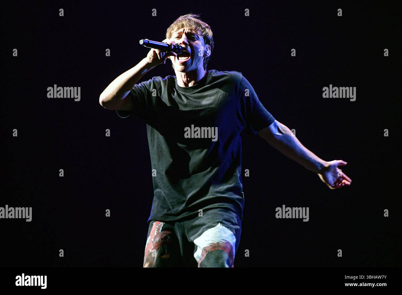 Buenos Aires (8th Jun 2025). Argentinian rapper Paulo Londra, Tour 2025 ...