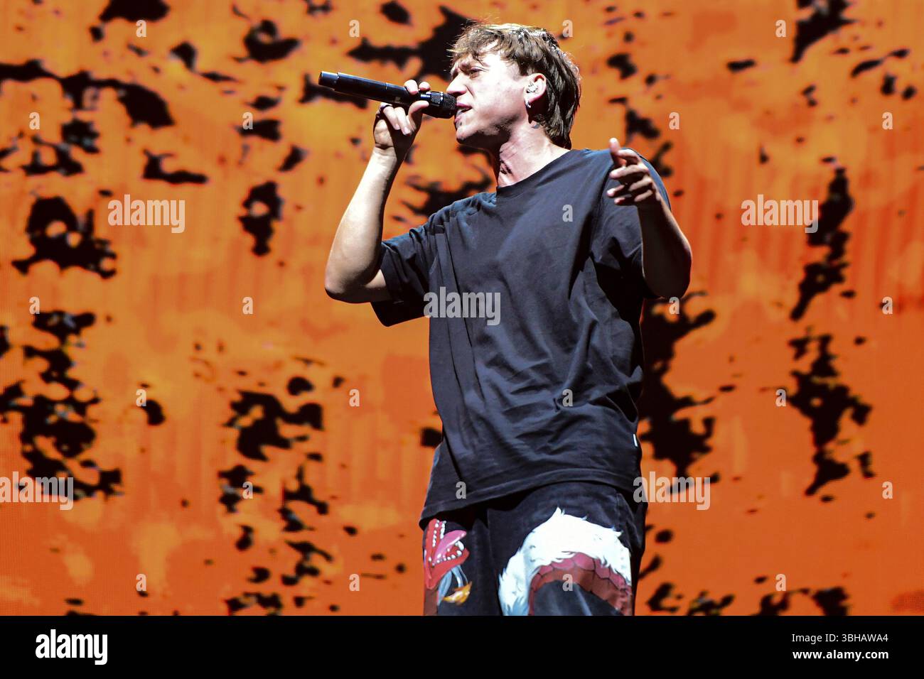Buenos Aires (8th Jun 2025). Argentinian rapper Paulo Londra, Tour 2025 ...