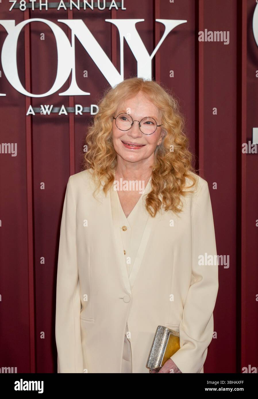 New York City, Sunday, June 8, 2025. Mia Farrow during the 2025 Tony ...