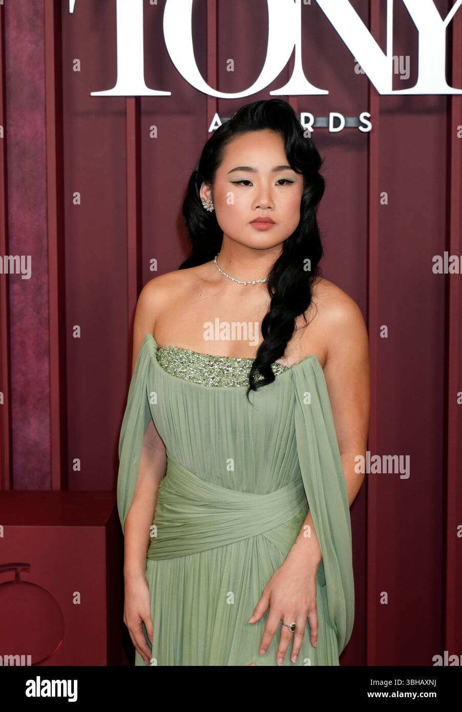 Helen J Shen during the 2025 Tony Awards, held at Radio City Music Hall ...