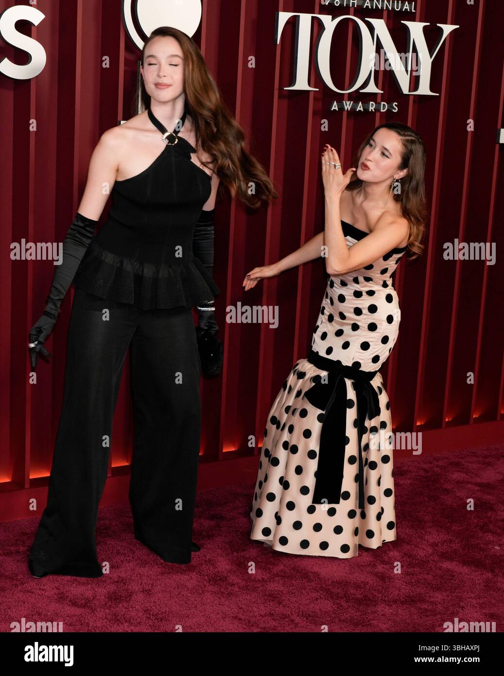 New York City, Sunday, June 8, 2025. Ella Beatty during the 2025 Tony ...