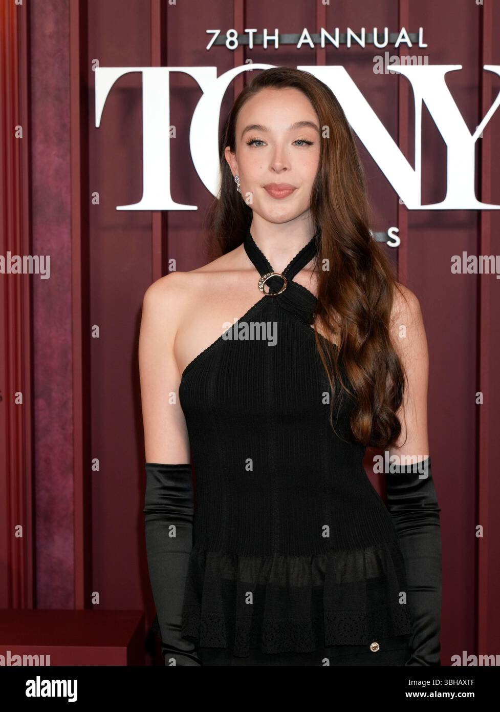 New York City, Sunday, June 8, 2025. Ella Beatty during the 2025 Tony ...