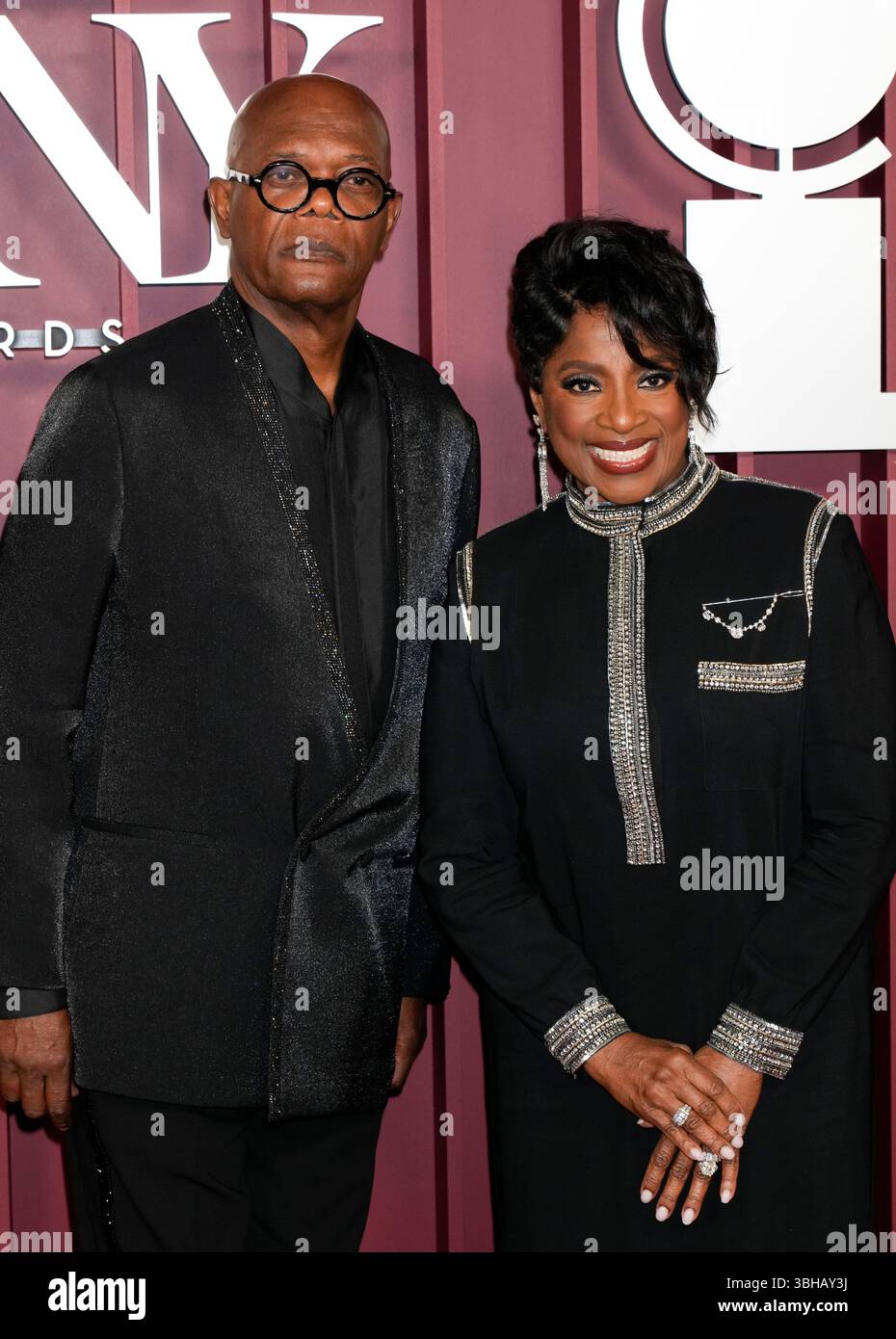 New York City, Sunday, June 8, 2025. Samuel L. Jackson, LaTanya ...