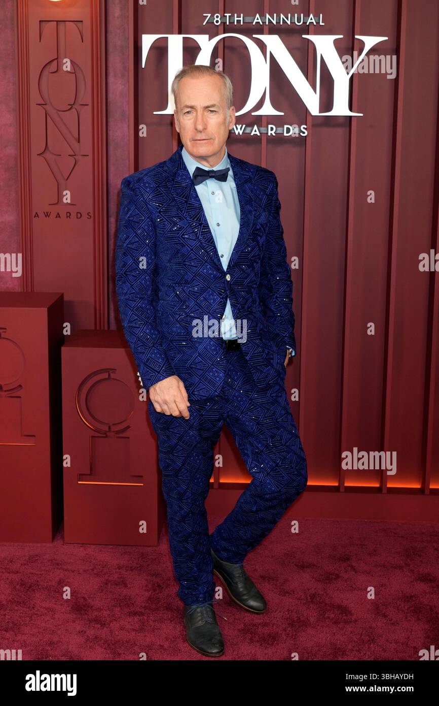 New York City, Sunday, June 8, 2025. Bob Odenkirk during the 2025 Tony ...