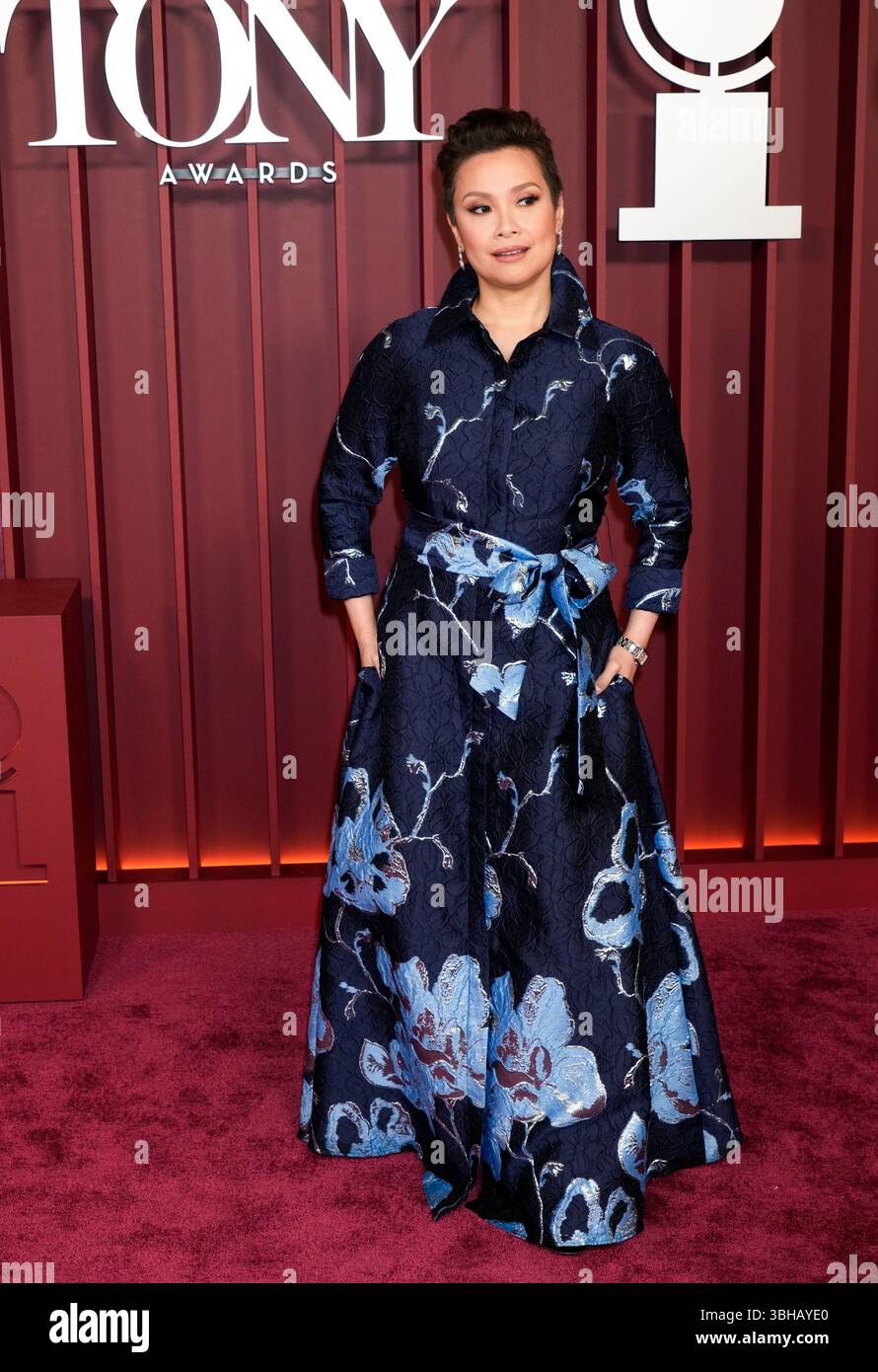 New York City, Sunday, June 8, 2025. Lea Salonga during the 2025 Tony ...