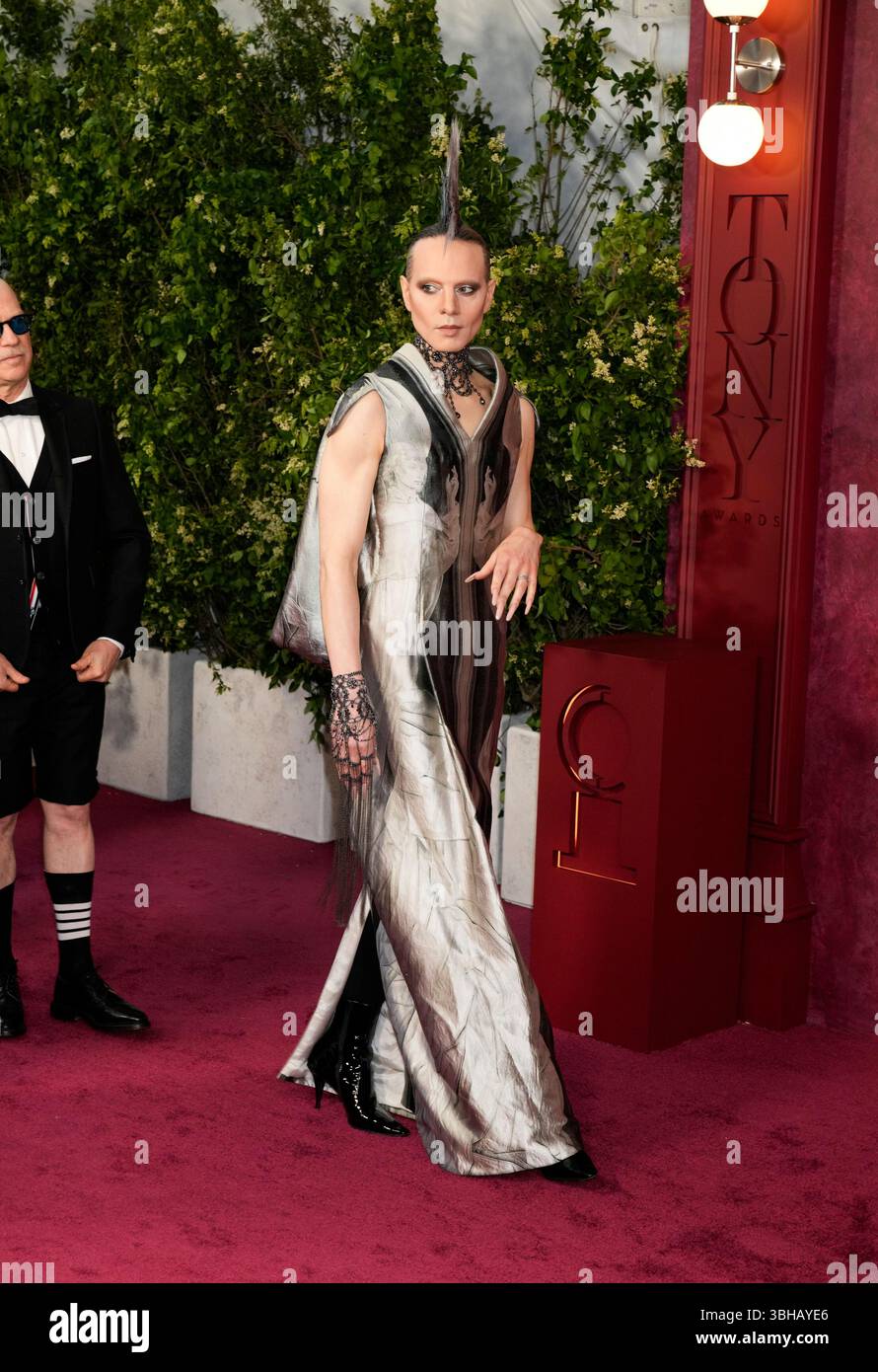 New York City, Sunday, June 8, 2025. Jordan Roth during the 2025 Tony ...