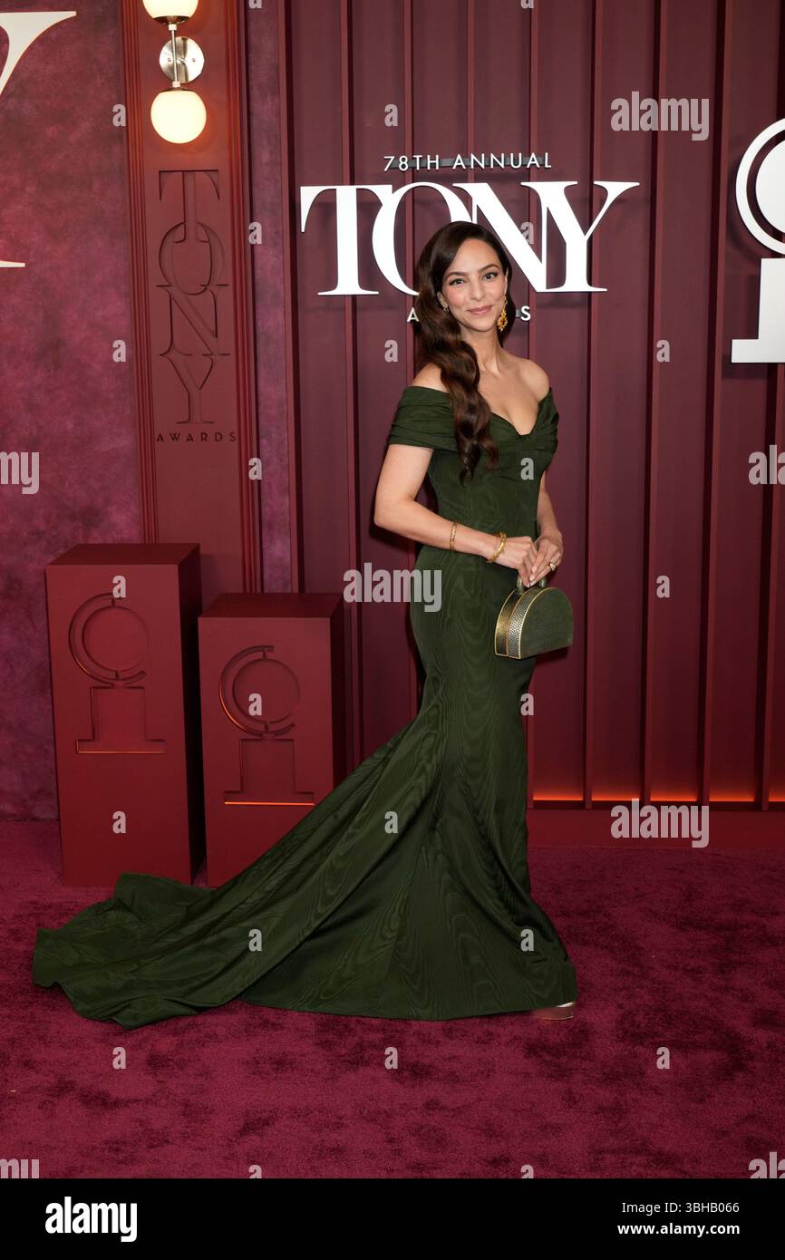 New York City, Sunday, June 8, 2025. Tala Ashe during the 2025 Tony ...