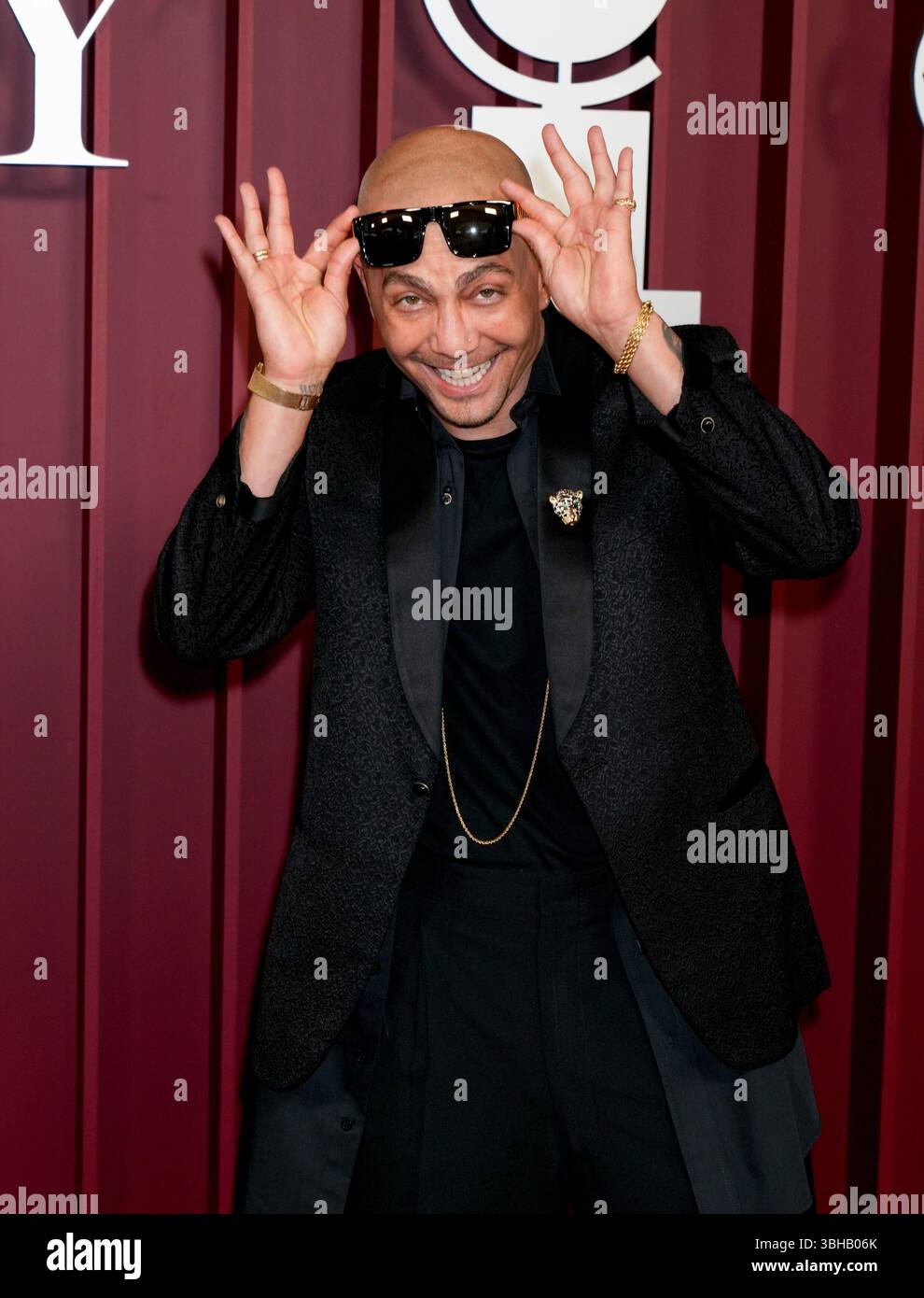 New York City, Sunday, June 8, 2025. Seth Stewart during the 2025 Tony ...