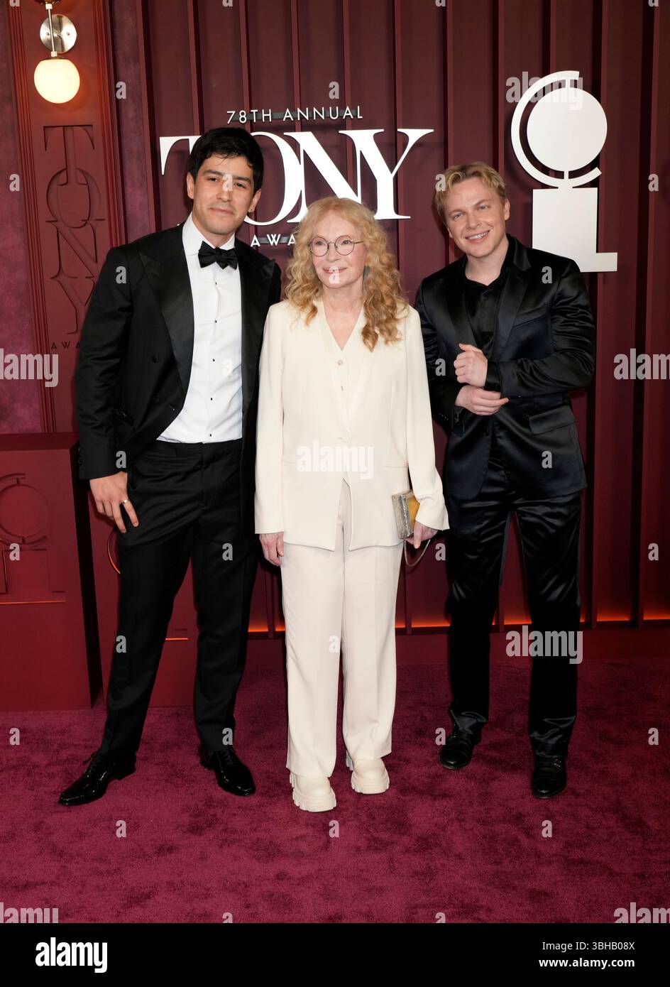 New York City, Sunday, June 8, 2025. Mia Farrow, Ronan Farrow during ...