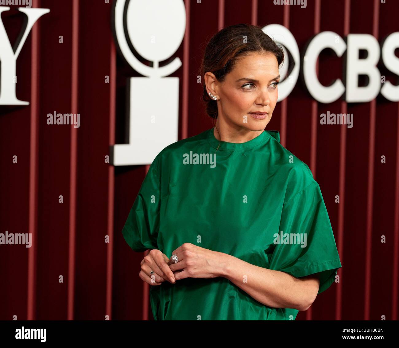 New York City, Sunday, June 8, 2025. Katie Holmes during the 2025 Tony ...