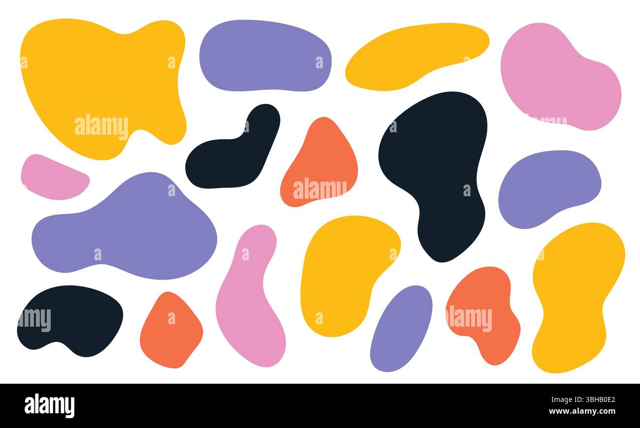 Organic abstract graphic Stock Vector Images - Alamy