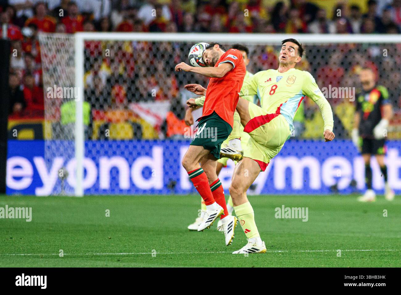 MUNICH, GERMANY - 8 JUNE, 2025: Fabian Ruiz, Pedro Neto - The final ...