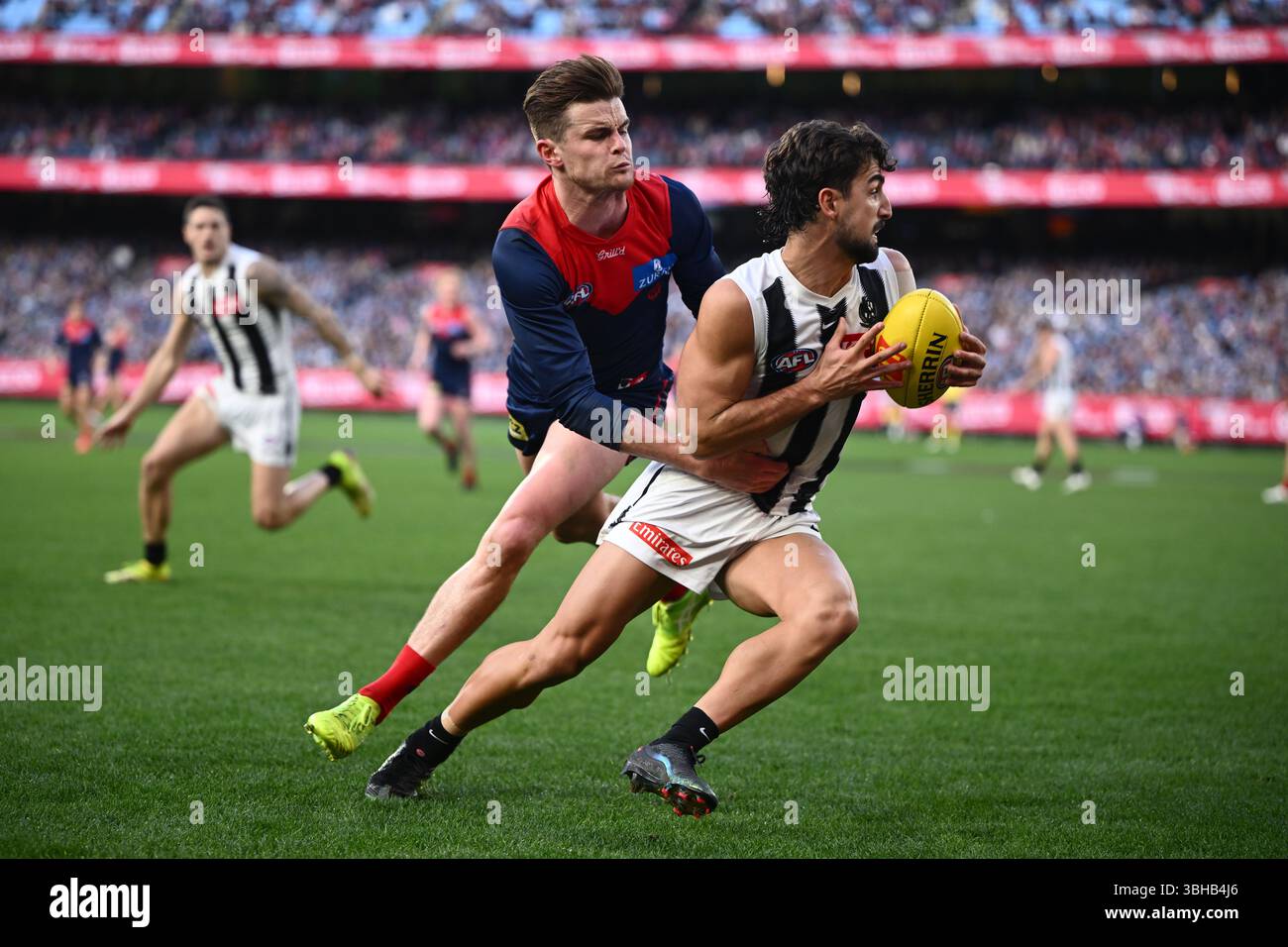 Melbourne, Australia. 09th June, 2025. Bayley Fritsch of the Demons ...