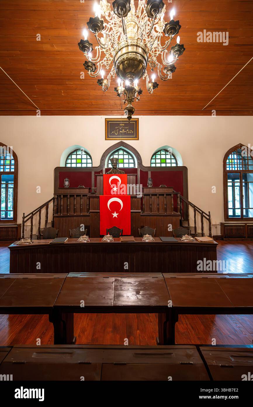 Ankara, Turkey - May 10, 2025: First Turkish Grand National Assembly ...