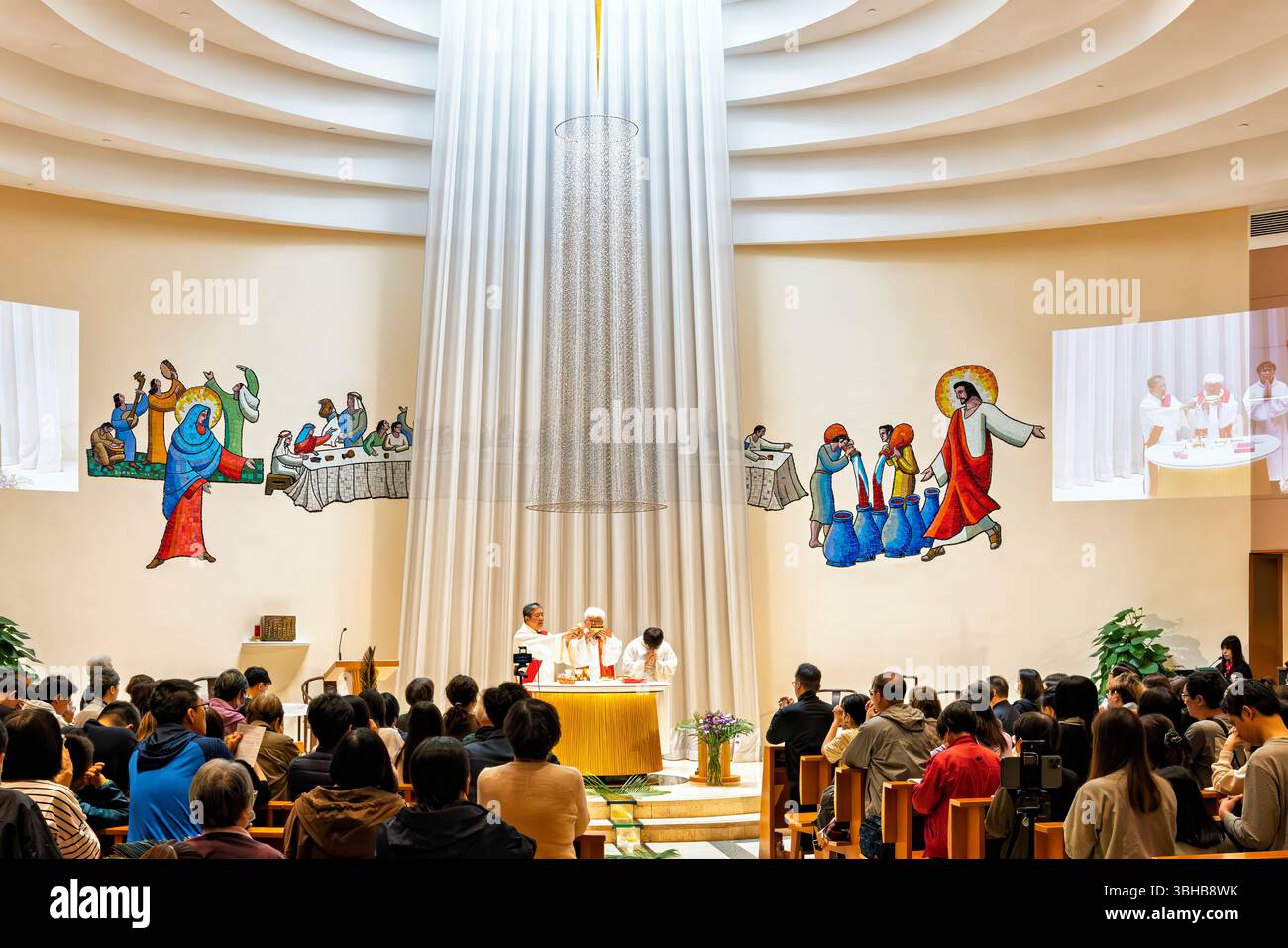 Our Lady of Mount Carmel Church, Wan Chai, Hong Kong, SAR, China Stock ...