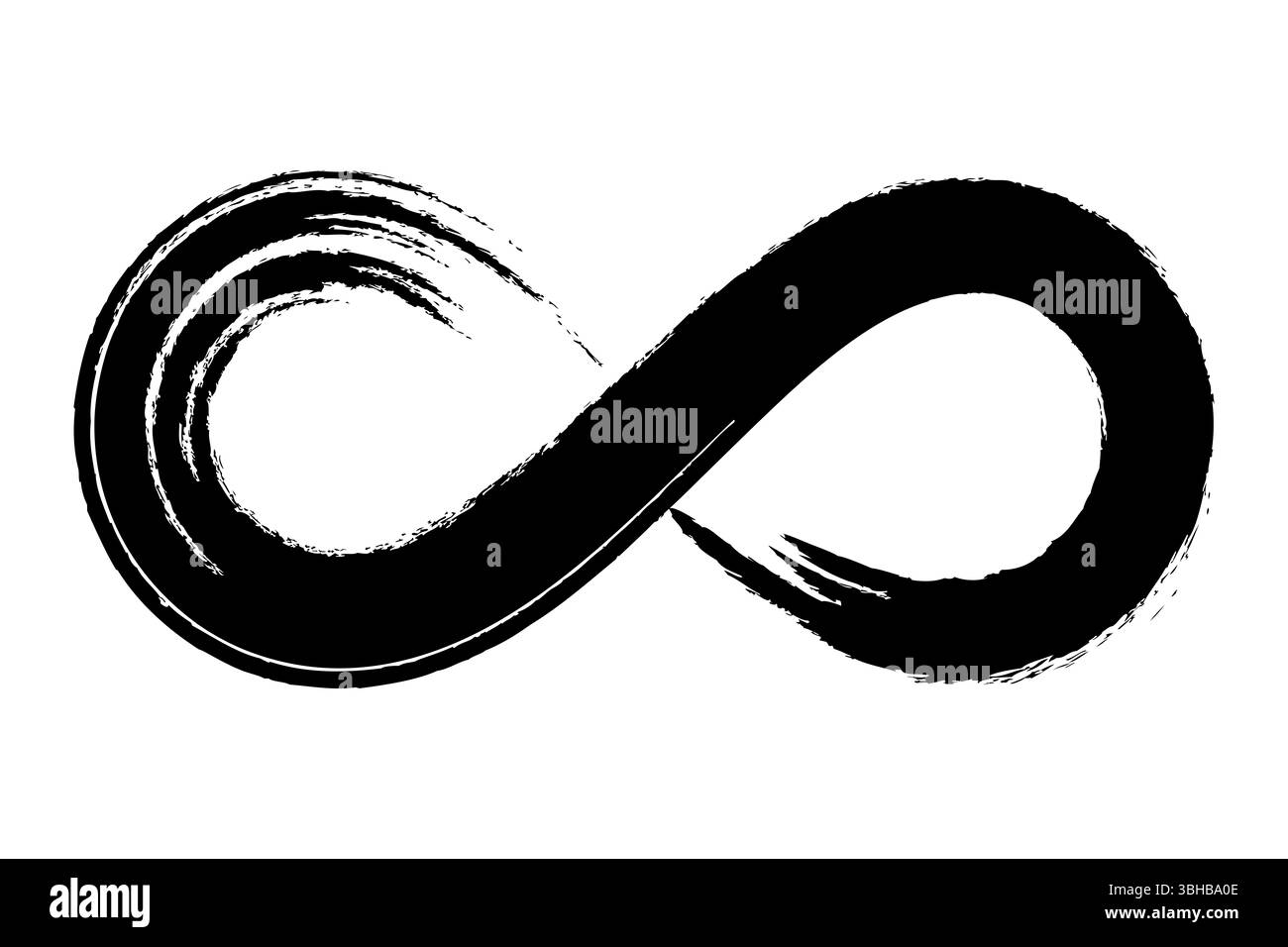 Infinity symbol Black and White Stock Photos & Images - Alamy
