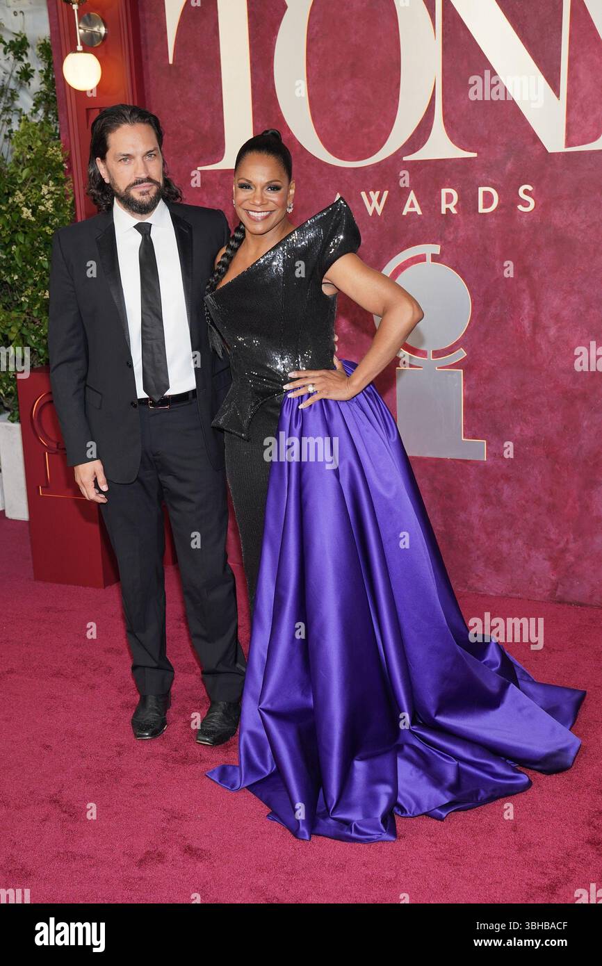Will Swenson, Audra McDonald at arrivals for The American Theatre Wing ...