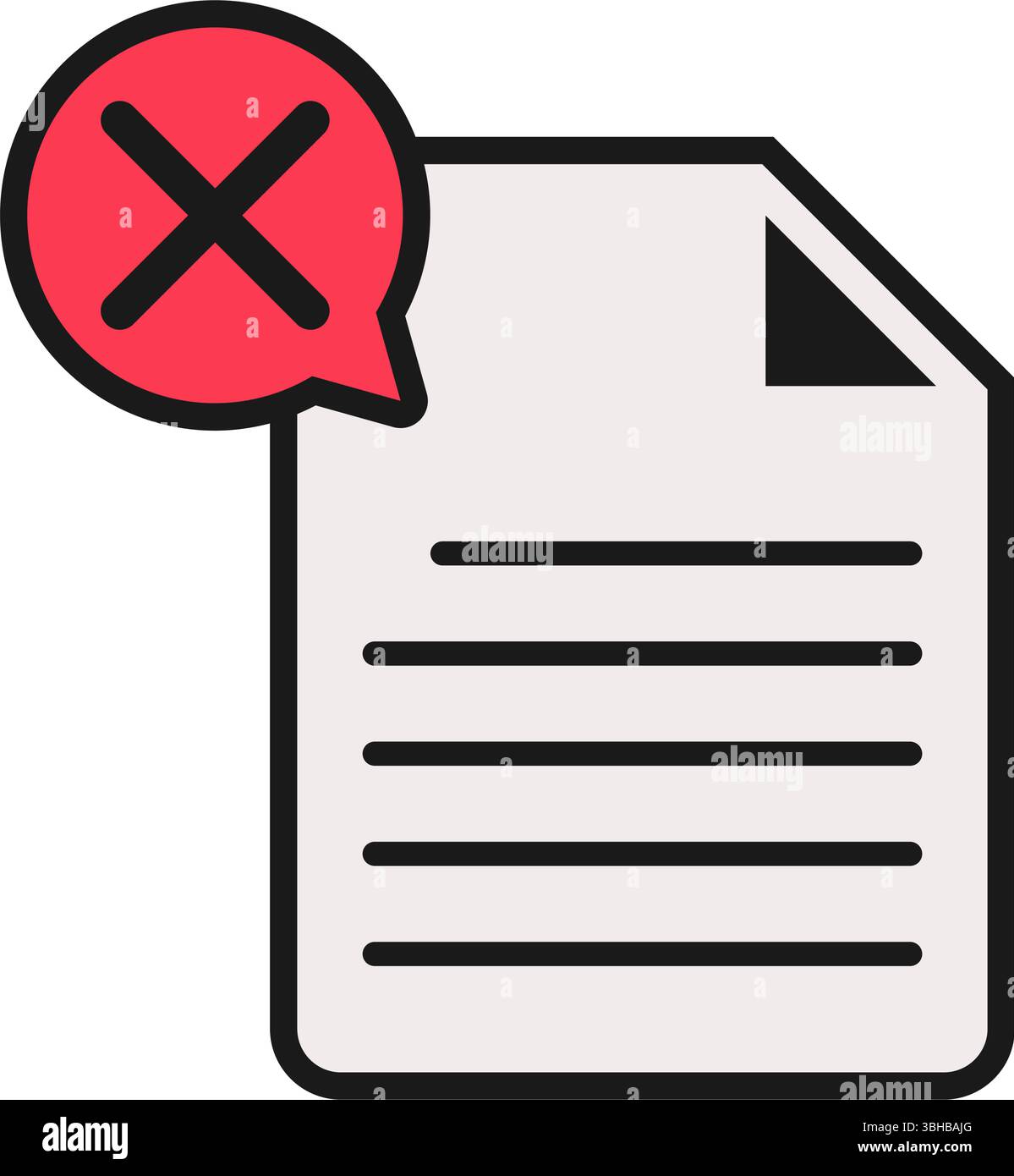 Document ban Stock Vector Images - Alamy