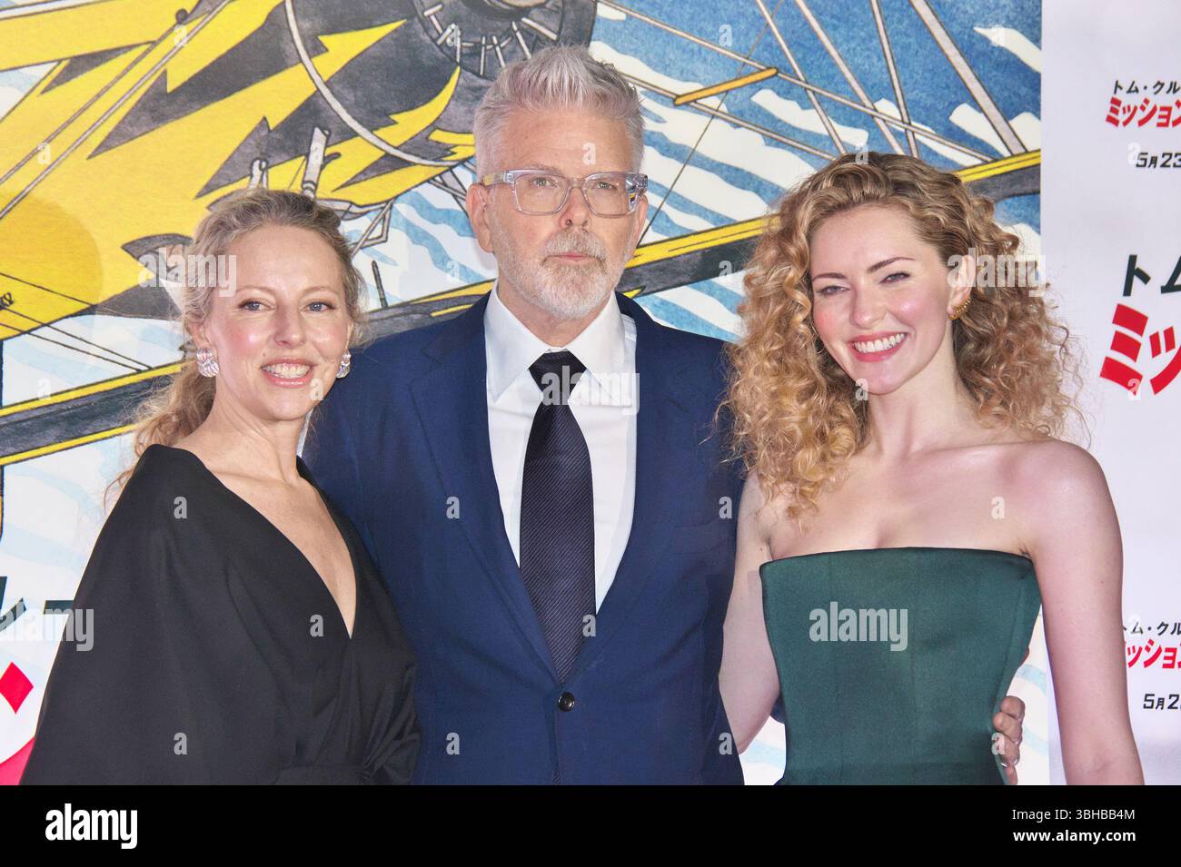 Director Christopher McQuarrie, his wife Heather McQuarrie(L) and his ...