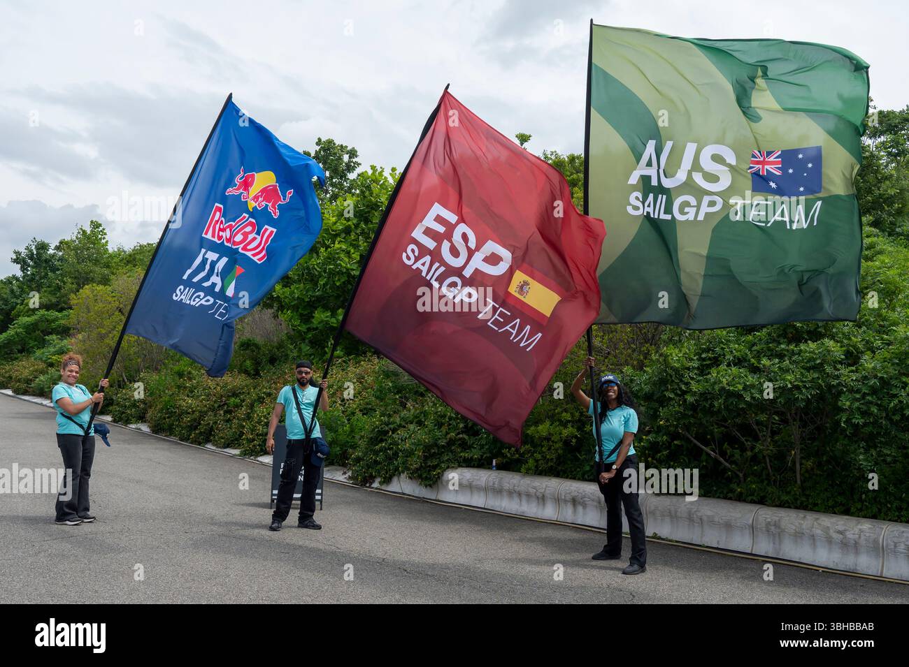 Sailgp teams flags hi-res stock photography and images - Alamy