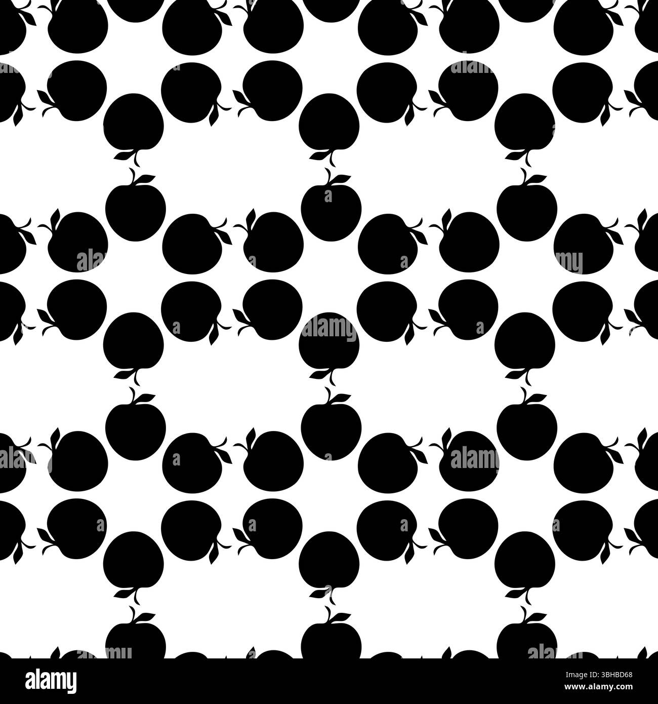 Black white fruit background Stock Vector Images - Alamy