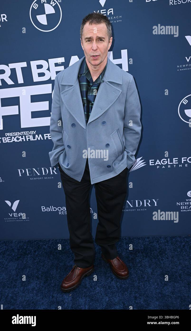 Newport Beach, USA. 08th June, 2025. Sam Rockwell arriving to the 2025 ...