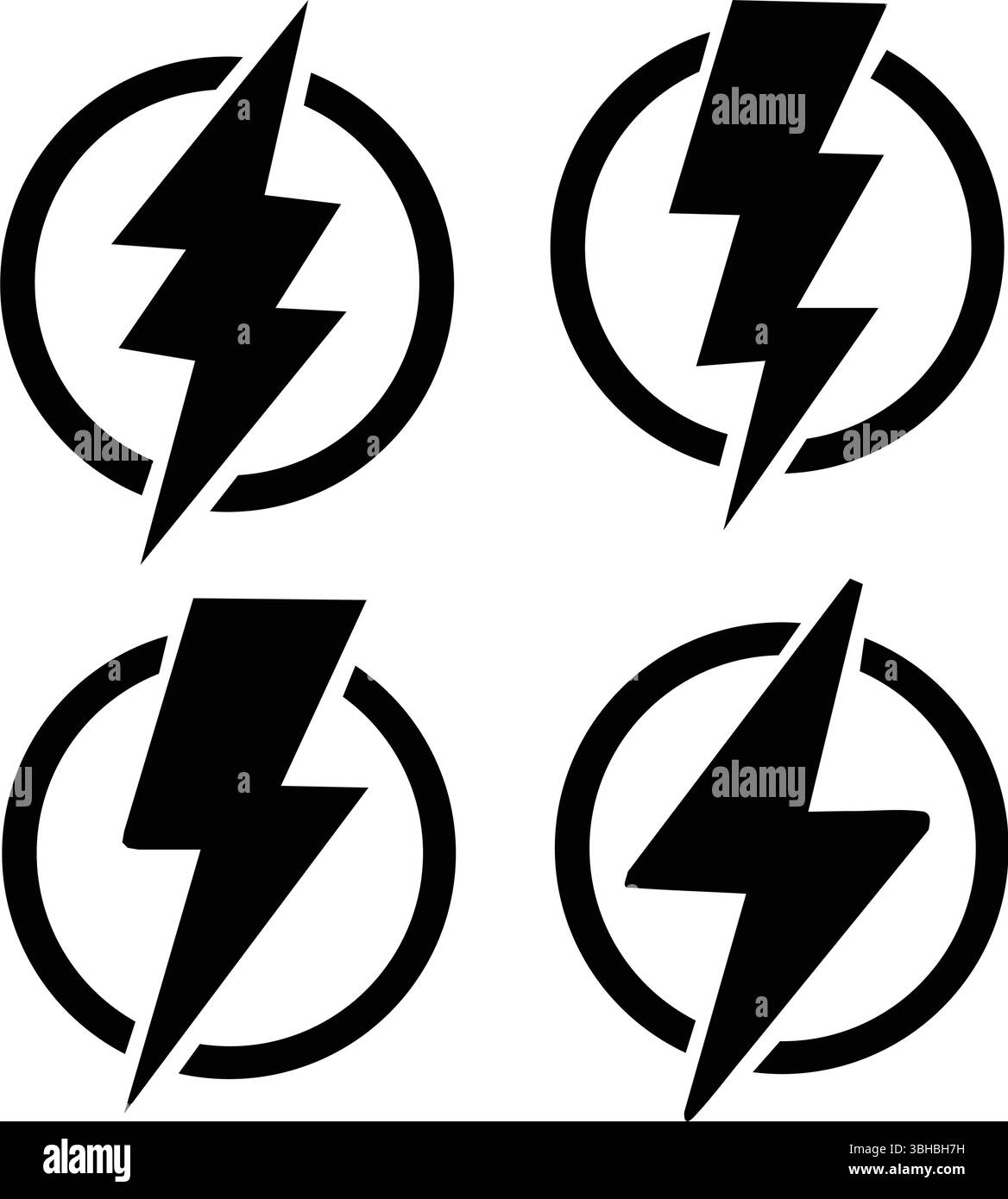 Lightning effect Cut Out Stock Images & Pictures - Alamy