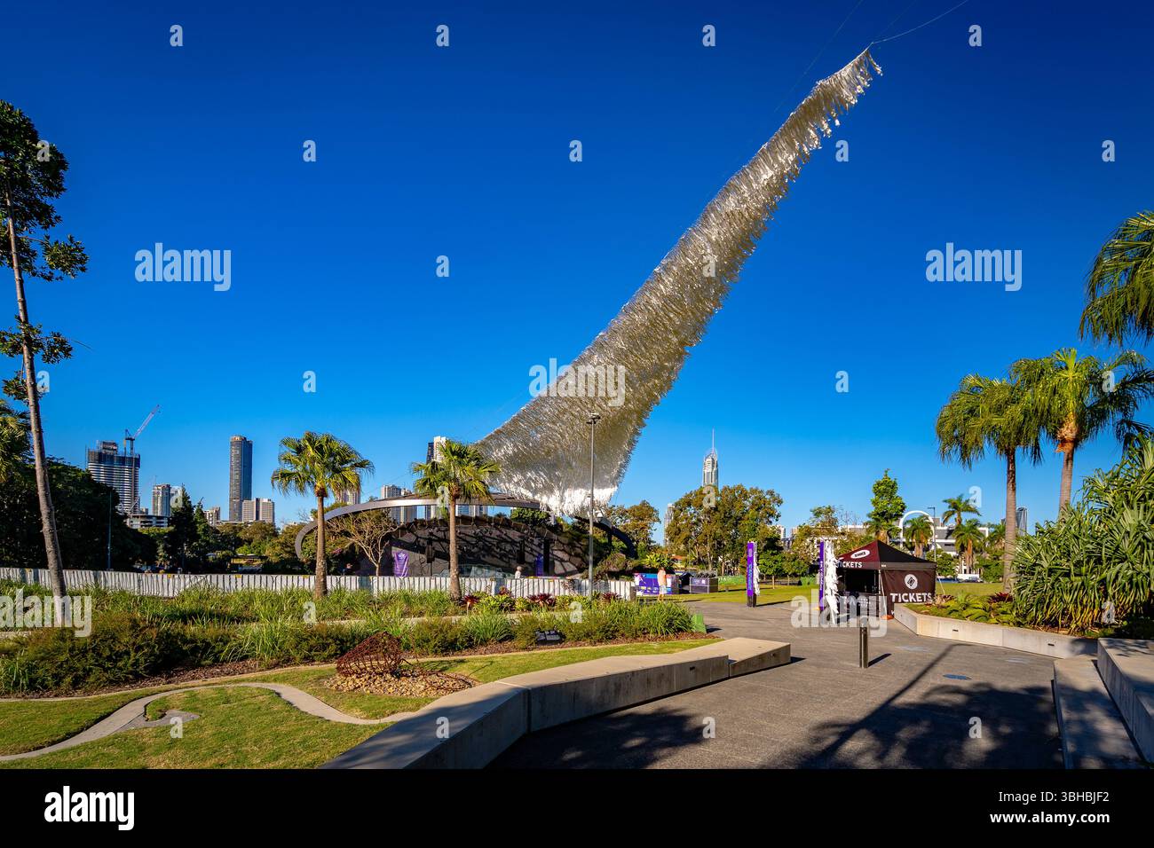Gold Coast, QLD, Australia - Jun 8, 2025: Wonder at HOTA art installation Stock Photo - Alamy