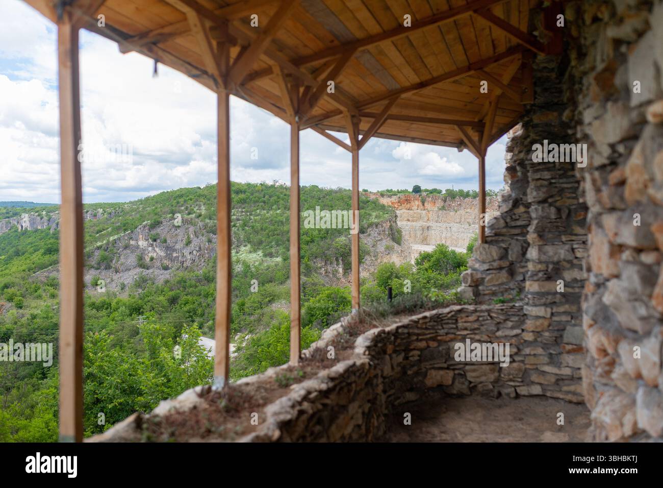 Stone terrace hi-res stock photography and images - Alamy