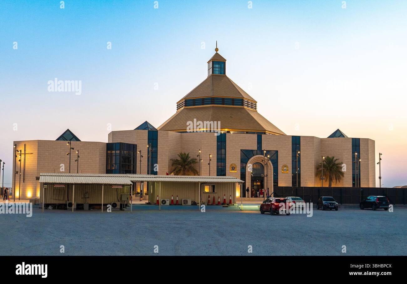 Our Lady of Arabia Cathedral in Awali, Southern Governorate, Kingdom of ...
