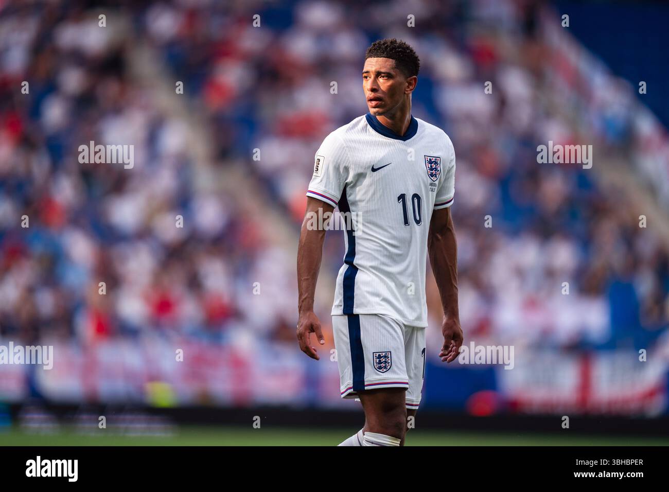 Cornella, Spain, 7, June, 2025. England National Team player (10) Jude ...