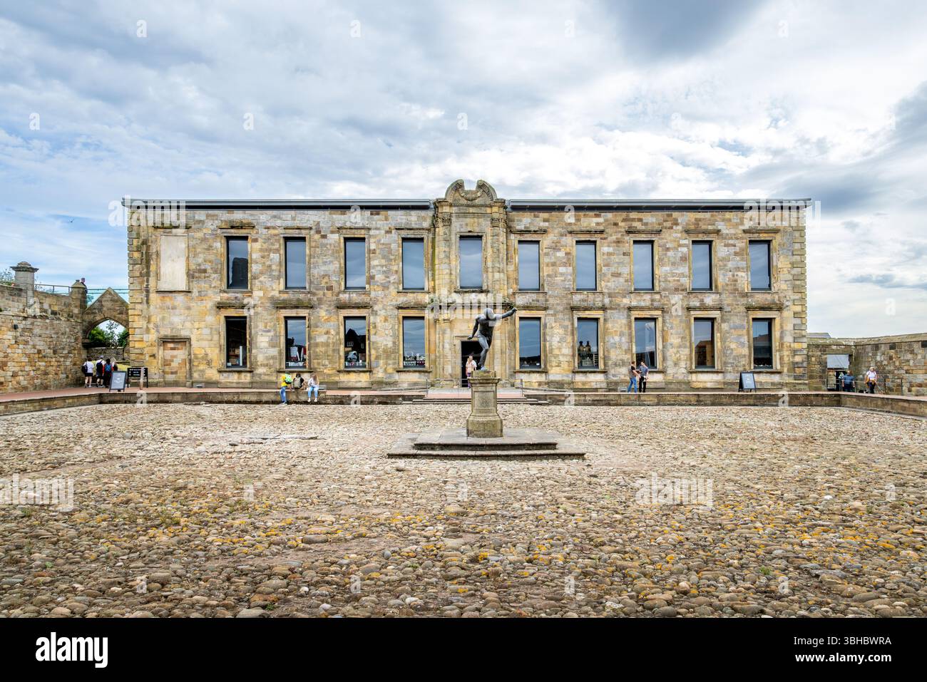Cholmley House, a 17th-century mansion beside Whitby Abbey, now serves ...