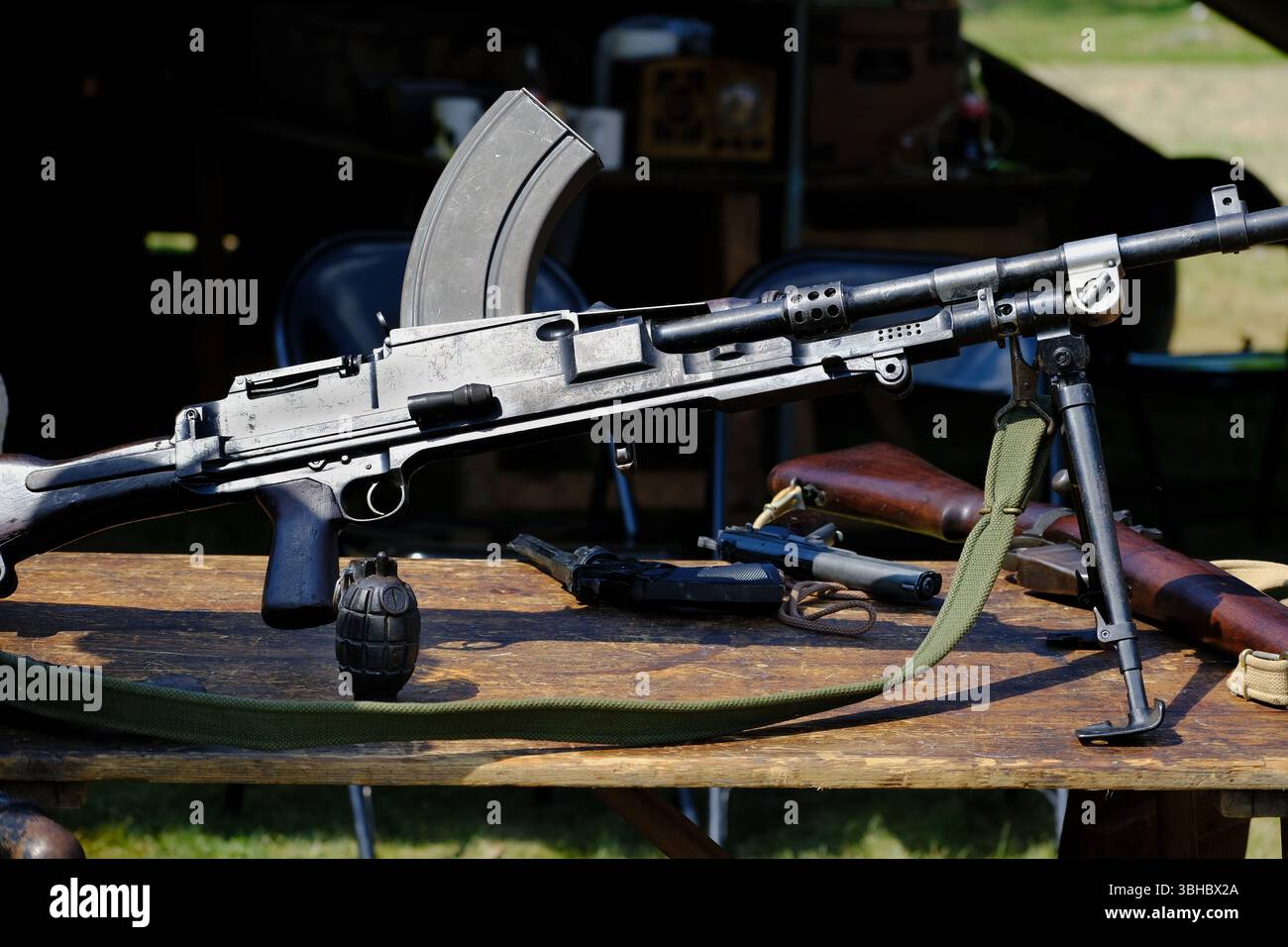 The Bren gun (Brno-Enfield) was a series of light machine guns (LMG ...