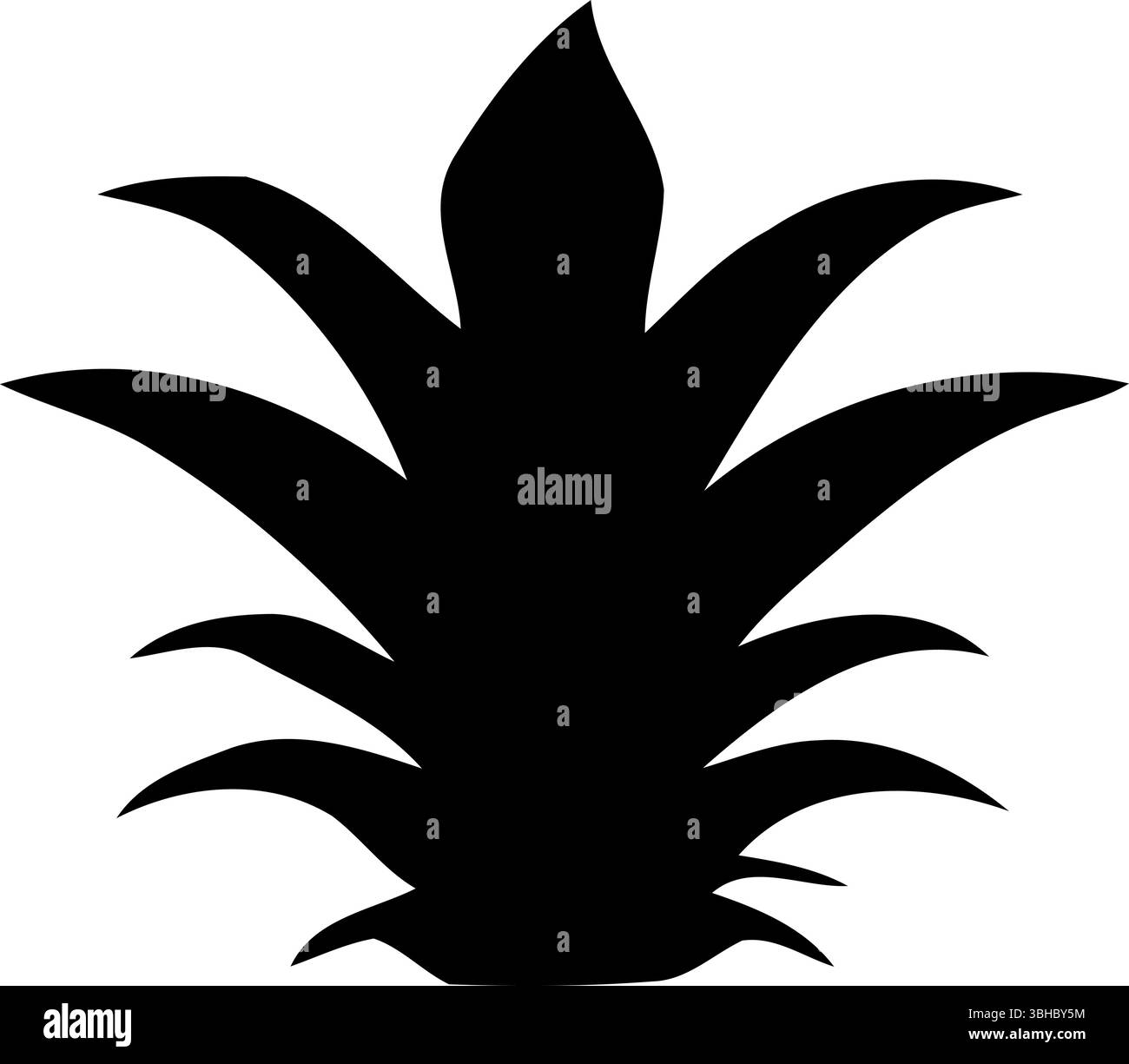 Hawaii leaf crown Stock Vector Images - Alamy