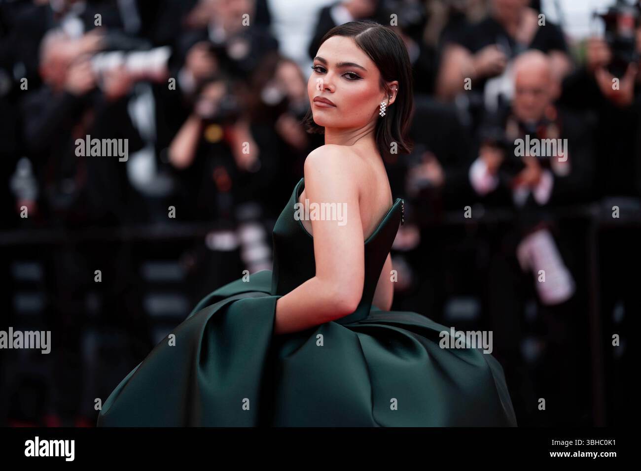 Ariana Greenblatt poses for photographers upon arrival at the premiere ...