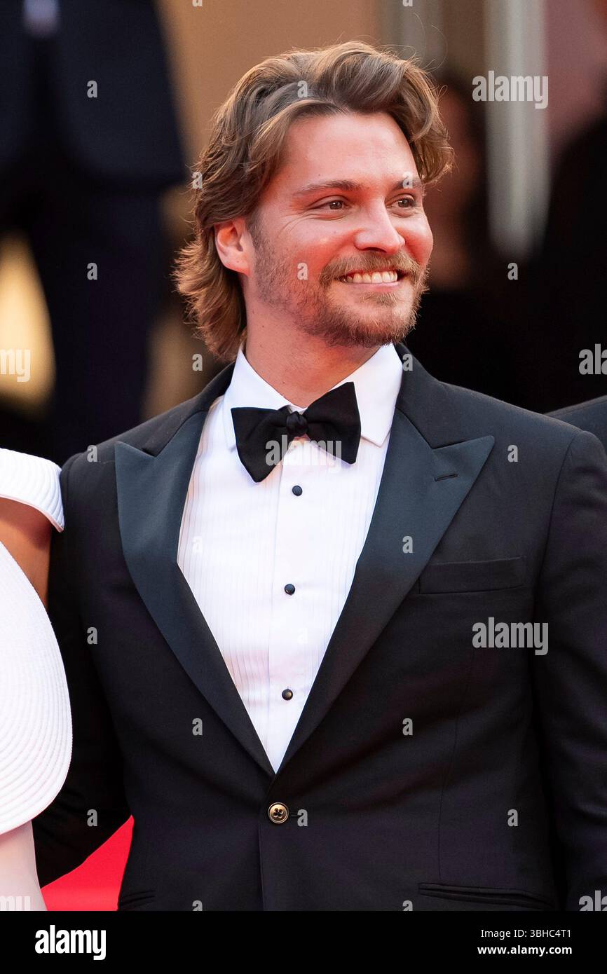 Luke Grimes poses for photographers upon arrival at the premiere of the ...